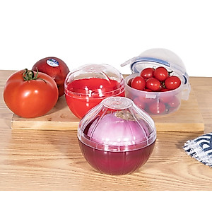 Ortarco Onion Keeper Onion Saver Onion Storage Containers Reusable Onion Holder Organizer