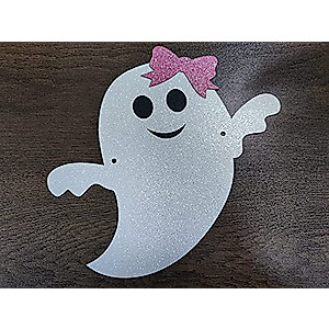 What Will Baby Boo Be Banner with Ghost Garland Halloween Gender Reveal Banner Halloween Baby Shower Banner for Halloween Baby Gender Reveal Decorations
