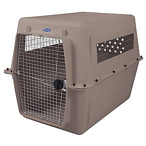 Petmate Ultra Vari Dog Kennel for Extra Large Dogs (Durable, Heavy Duty Dog Travel Crate, Made with Recycled Materials, 48 in. Long) 90 to 125 lbs, Made in USA