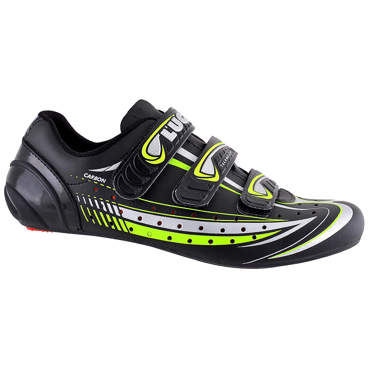 LUCK Unisex_Adult Mega Cycling Shoe, Black, 45 EU