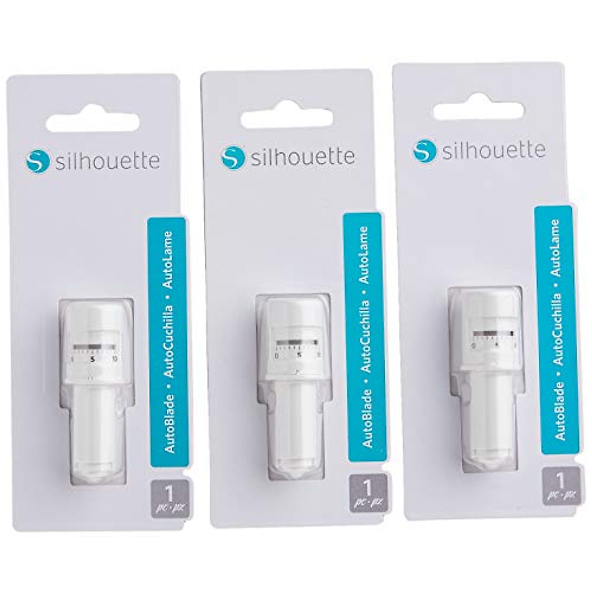 Autoblade Replacement for Cameo 3 and Portrait 2 (3 Pack), White