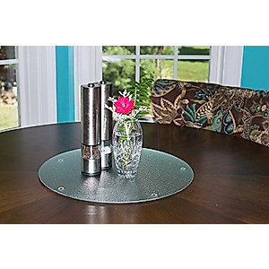 Chop-Chop Round Glass Cutting Board Or Counter Saver, 16 Inches