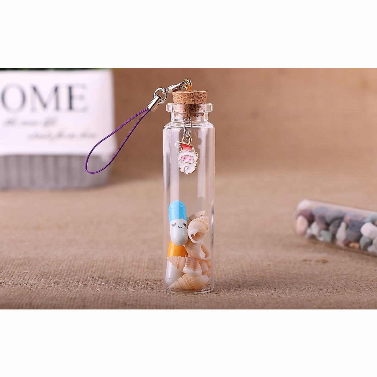 MaxMau 20ml Small Glass Bottles,Tiny Glass Vials,Jars with Cork Stoppers,Message Bottles,Wishing Bottle for Wedding Favors, Baby Shower Favors, DIY Art Craft Storage,24pcs