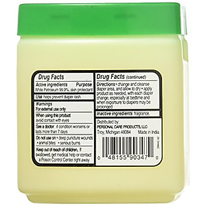 Pack of 3, Baby Love 100% Pure Baby Soft Scent Petroleum Jelly, 6 Oz (170 g)