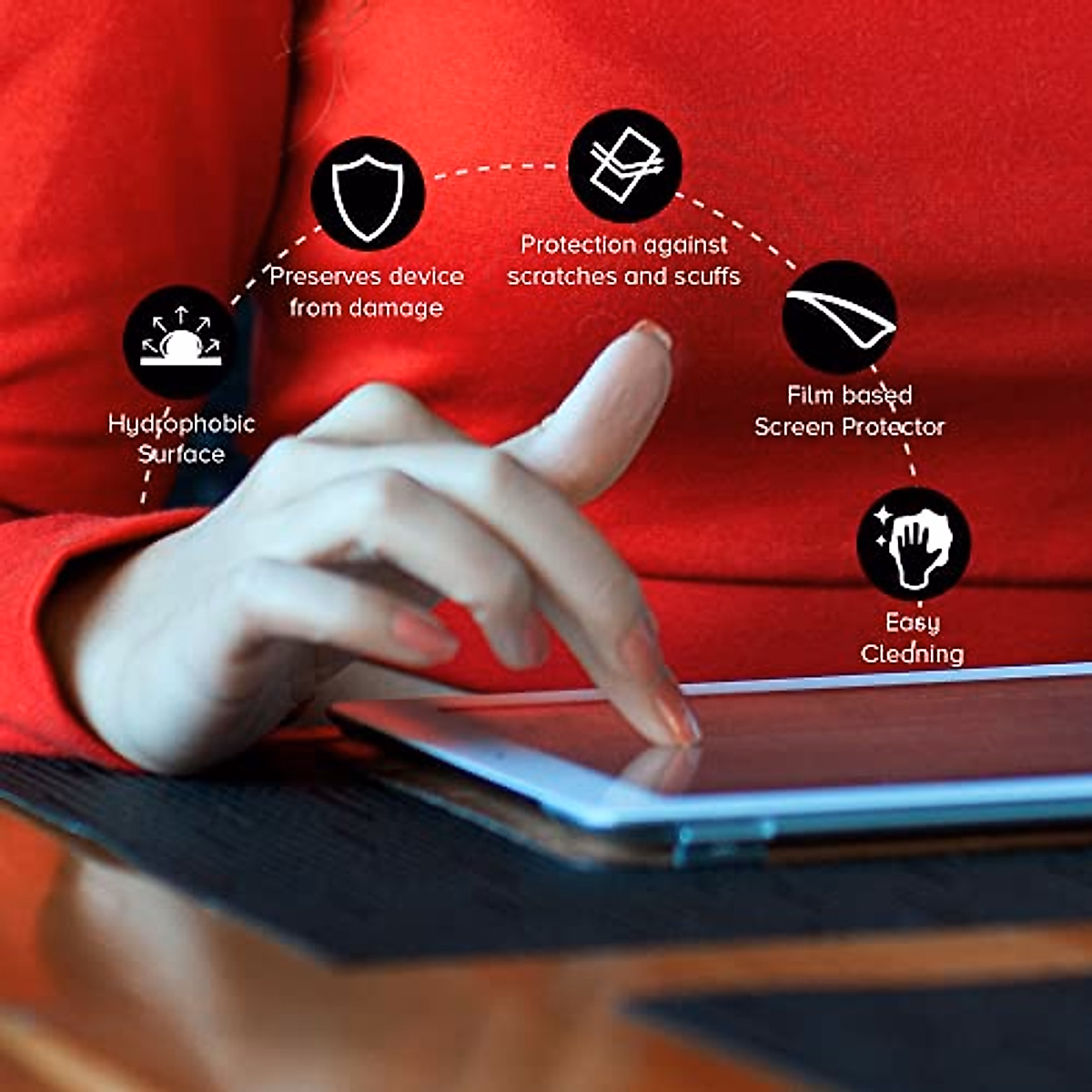 celicious Impact Anti-Shock Shatterproof Screen Protector Film Compatible with Oppo Pad 2