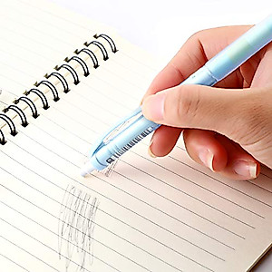 Boao 23 Pieces 0.9 mm Mechanical Pencil Set, Includes 12 Pieces Mechanical Pencils, 8 Tubes of Pencil Refills, 3 Pieces Erasers for School and Office Drawing Crafting