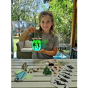 Make Your Own Sports Night Light Lantern Jar Arts & Crafts For Boys And Girls, Football, Soccer, Basketball, Tennis & Baseball Gifts For Kids, DIY Art Kit Age 4 5 6 7 8-12, Best Kids Birthday Present