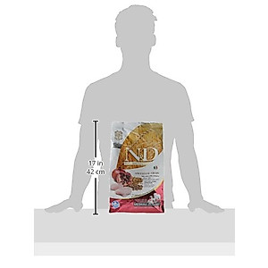 Farmina Natural And Delicious Ancestral Low-Grain Formula Dry Dog Food, 5.5-Pound, Chicken