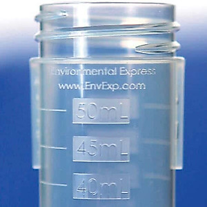 Environmental Express UC475-GN Ultimate Digestion Cup with Green Polyethylene-Faced Lined Cap, 50 mL Capacity, Polypropylene (Pack of 500)