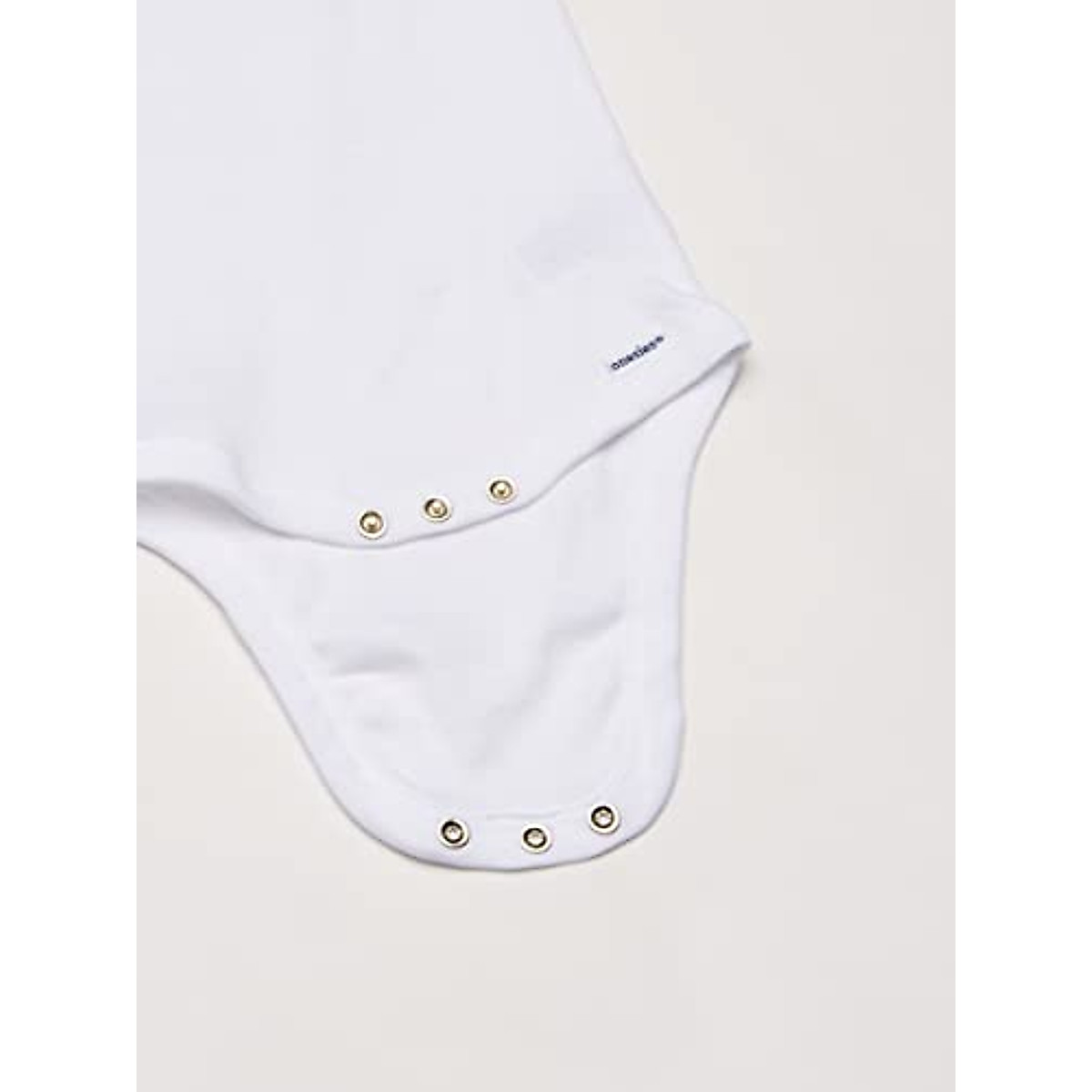 Gerber Baby 5-Pack Solid Onesies Bodysuits, White, 0-3 Months