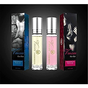 Pheromone Perfume, Venom Fragrance for Her, Aphrodite's Phero perfume, Pheromone Oil for Women To Attract Men, Roll On Pheremone Oils, Ladies Pharamon Perfume(For Women-2PCS)