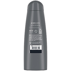 Dove Men+Care Fortifying 2 in 1 Shampoo and Conditioner, Fresh and Clean for Normal to Oily Hair with Caffeine and Menthol to Help Strengthen & Nourish Hair, 12 fl oz, Pack of 6