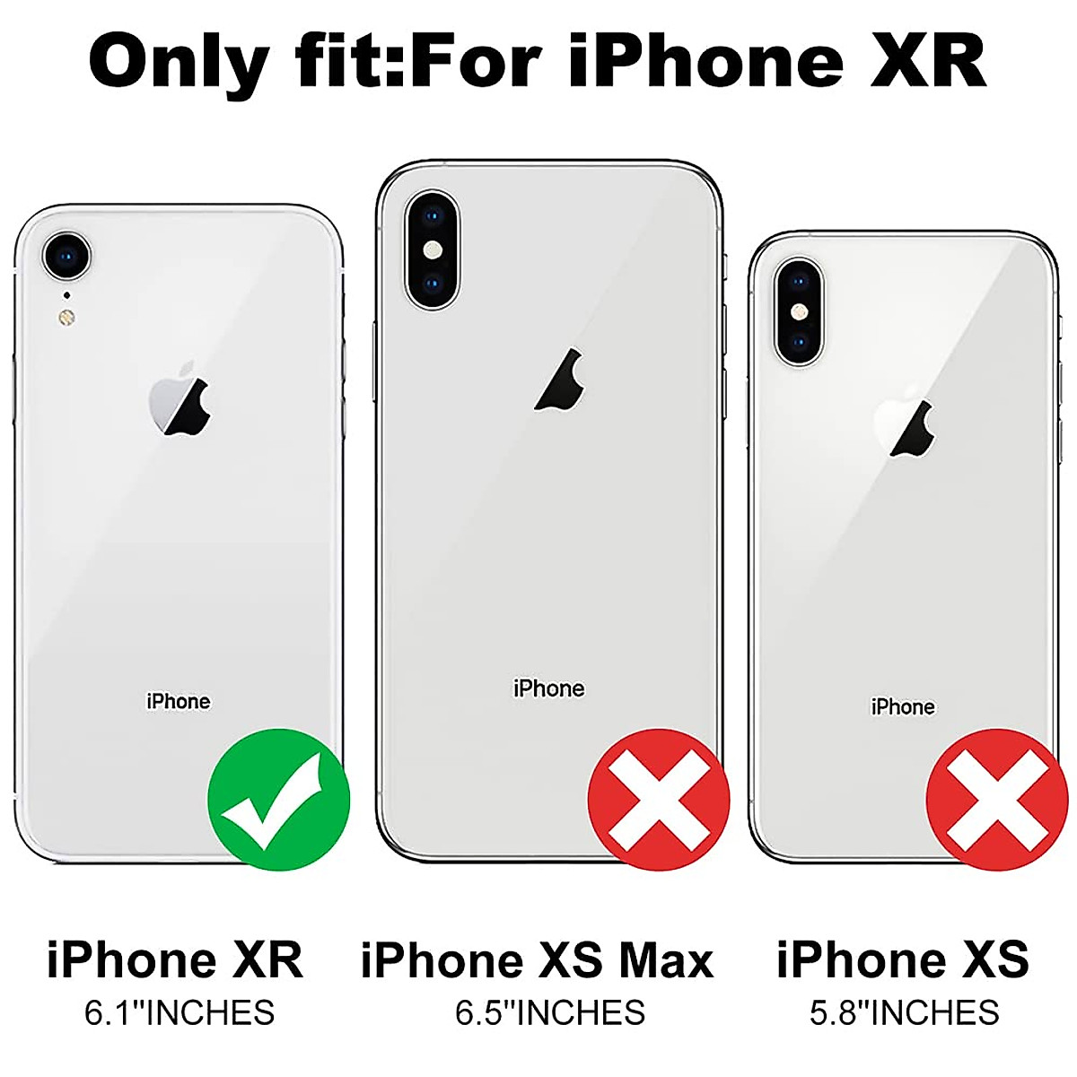 Bonoma Compatible with iPhone XR Case Love Letter Graphic Plating Electroplate Luxury Elegant Case Camera Protector Soft TPU Shockproof Protective Back Cover iPhone XR Case -White