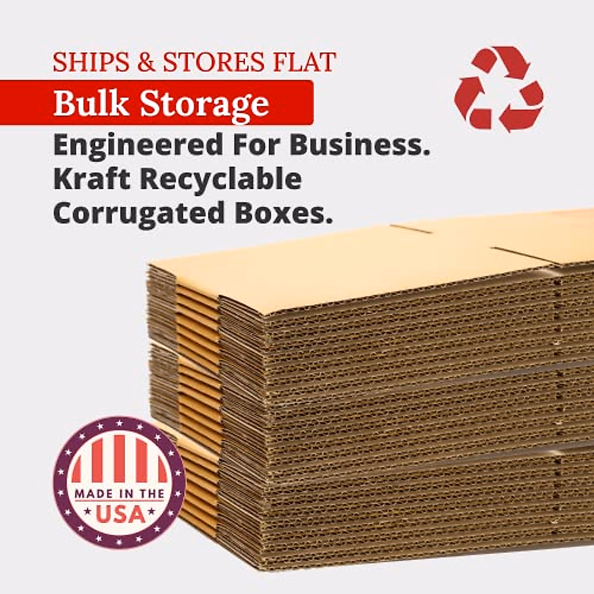 Partners Brand 18x12x6 Corrugated Cardboard Boxes, 18"L x 12"W x 6"H, Pack of 25 | Shipping, Packaging, Moving, Storage Box for Business, Strong Wholesale Bulk Boxes 18x12x6 18126