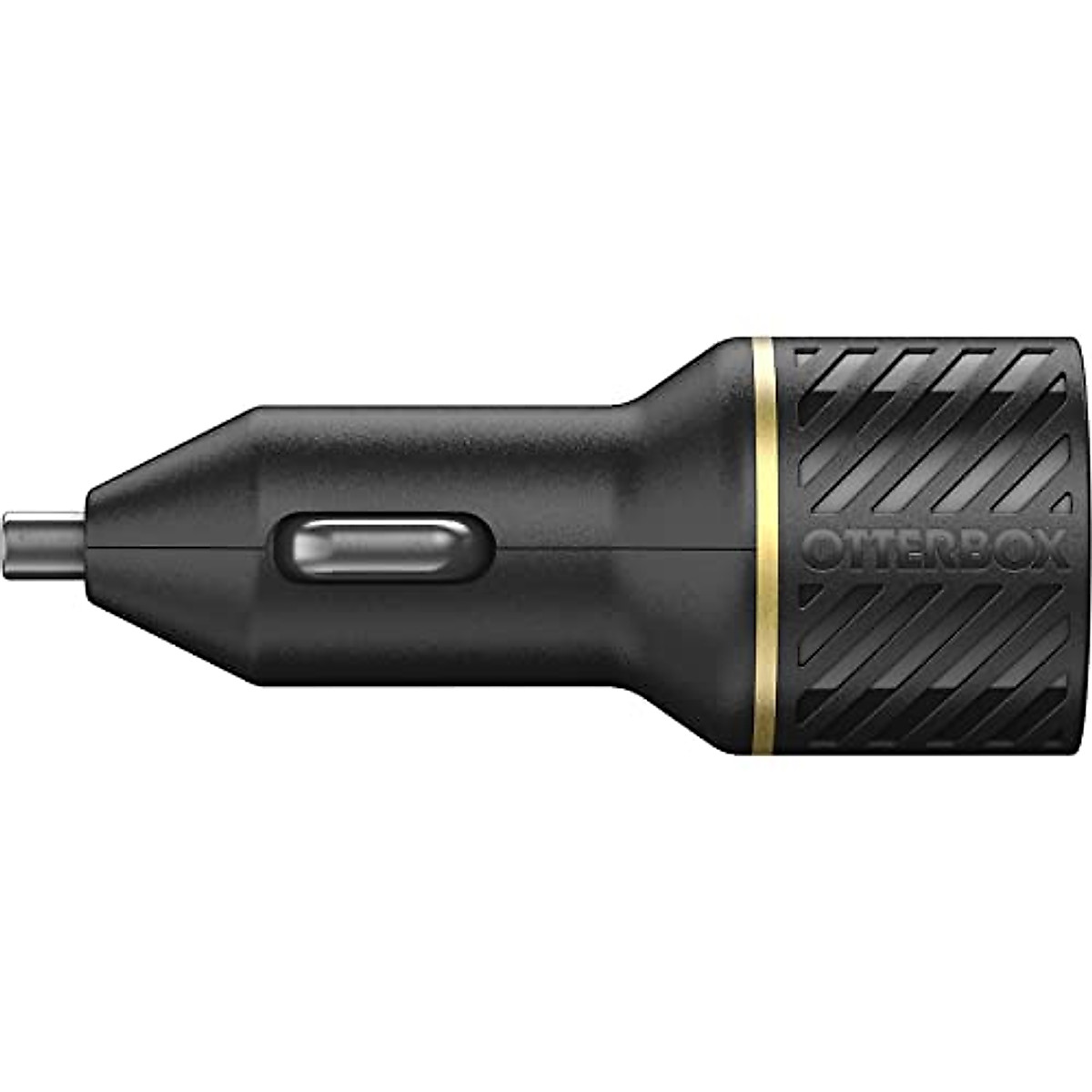 OtterBox USB-C Fast Charge Dual Port Car Charger, 50W Combined - BLACK