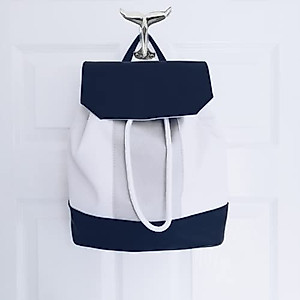 Needzo Nautical Whale Tail Hook, Heavy Aluminum Cast Wall Hooks Decorative Coastal Home Decor, 8 inches