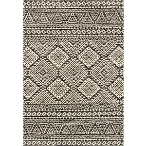 Loloi Emory Graphite/Ivory 7'-7" x 10'-6" Area Rug