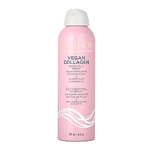 Pacifica Beauty Vegan Collagen Body Milk Spray, Bath and Body, Hydrating, Moisturizing, Body Lotion, Body Serum, Non Aerosol, For Dry Skin, Body Care, Skin Care, 6 fl oz (1 Count)