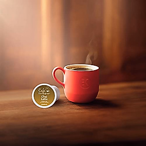 Café Escapes Chai Latte, Single-Serve Keurig K-Cup Pods, 12 Count (Pack of 6)