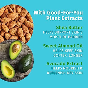 Hempz Smoothing Herbal, Koa & Sweet Almond Body Moisturizer, 17 Fl Oz (Pack of 1), Pink