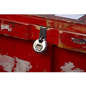 BRINKS 173-80051 Stainless Steel Resettable Combination Discus Padlock, 80Mm, Silver