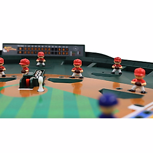 Game Zone Super Stadium Baseball Game - Realistic Tabletop Baseball Game for 2 Players Ages 6+
