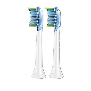Genuine Philips Sonicare Adaptive Clean replacement toothbrush heads, HX9042/64, White 2-pk