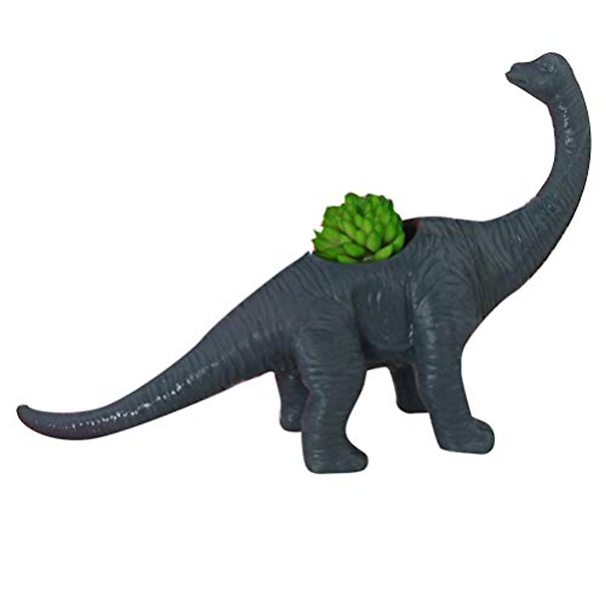 Cabilock 1 Pc Home Decoration Desk Topper Mini Pots Statue Decor Ceramic Plant Pot Mini Succulent Plants Decor Flower Pots Succulent Plant Holder Simulation Brachiosaurus Vase Household