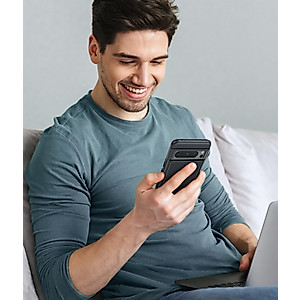 FNTCASE for Google Pixel 8-Pro Case: Pixel 8 Pro Dual Layer Shockproof Protective Phone Cover | Anti Slip Textured Back | Military Protection Bumper | Heavy Duty Rugged Tough Cell Case