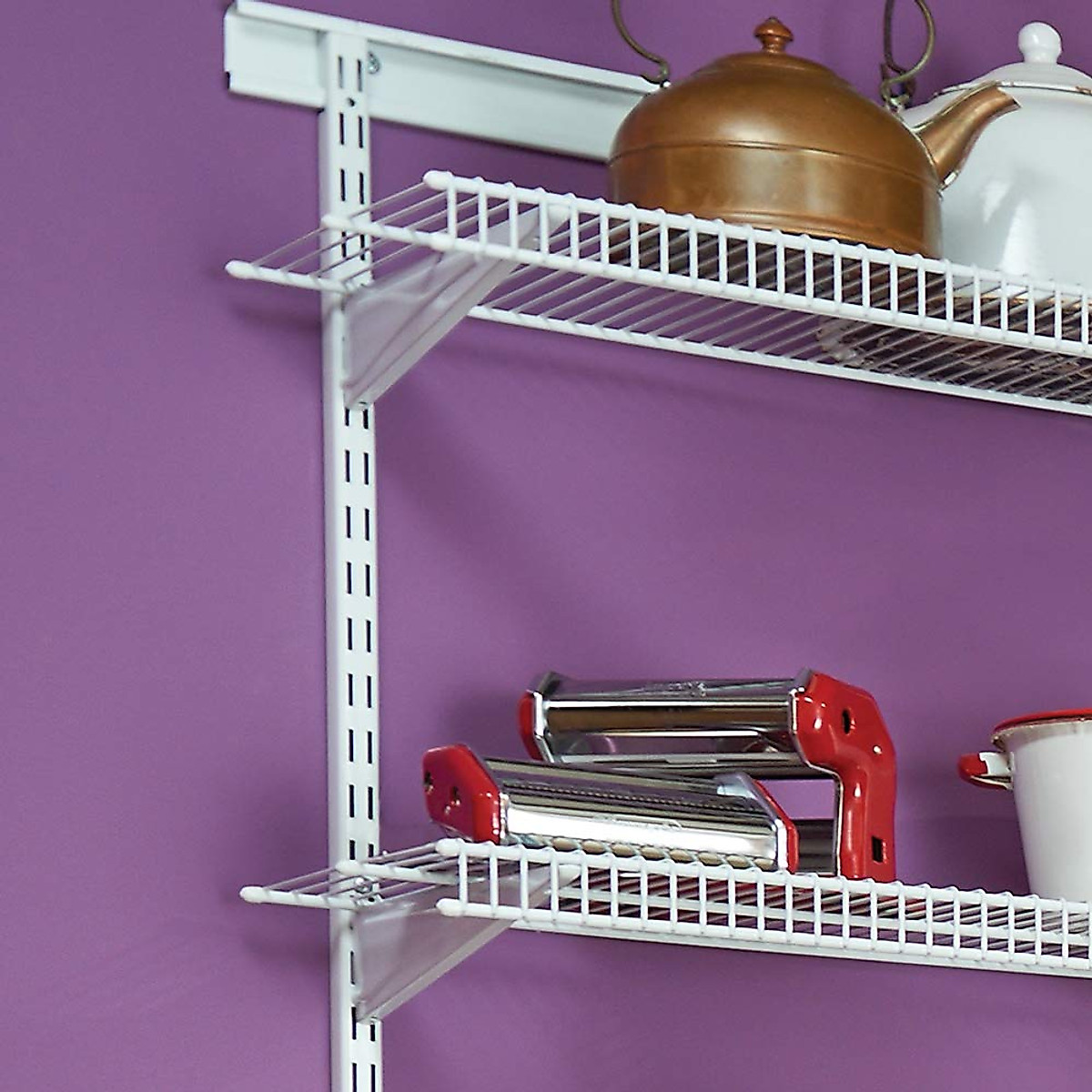 ClosetMaid 21203 Small Plastic End Caps for Wire Shelving, 1000-Pack, White, 1000 Count