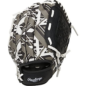 Rawlings | REMIX T-Ball & Youth Baseball Glove | Right Hand Throw | 9" | Black