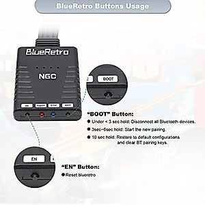 RetroScaler Wireless Controller Adapter - Bluetooth Controller Adapter for NGC Game Console, Compatible with PS3/PS4/PS5, Xbox One S, Series X/S, Switch Pro, Video Game Converter to NGC System