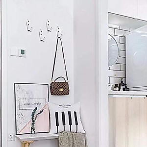 MANMILAI Wall Hooks Heavy Duty Mounted Standard Coat Hooks for Wall Hooks for Hanging Shelf with Hooks