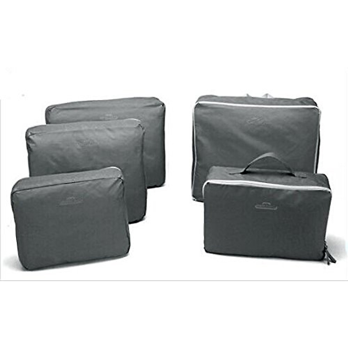 V-Share Bag in bag 5 pieces set travel packing cube in Grey