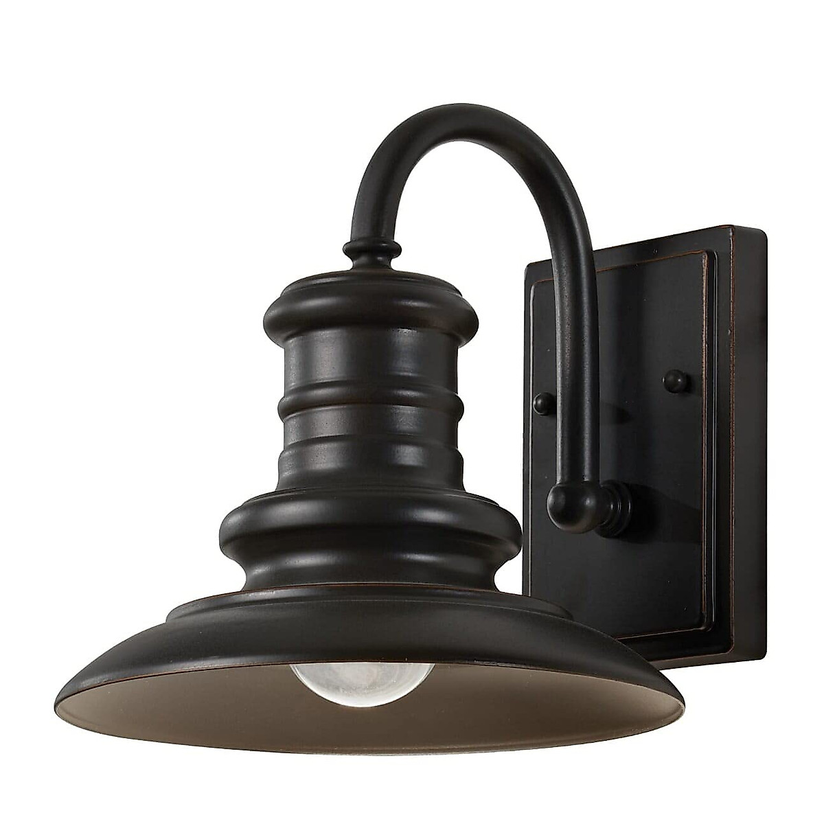 Feiss Lighting-Redding Station-Small Outdoor Wall Lantern Aluminum Approved for Wet Locations in Period Inspired Style-9