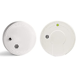 Kidde Fire Sentry Smoke Detector, 9V Battery Powered Smoke Alarm, 4 Inch Compact Design & Smoke Detector, Battery Powered with Test Button