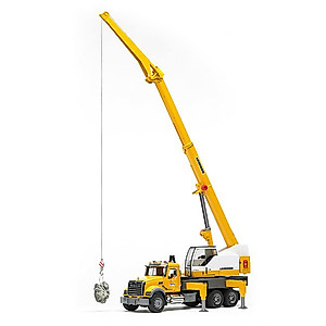 Bruder 02818 Mack Granite Liebherr Crane Truck