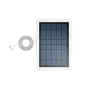 Compatible with Ring Solar Battery Charging Plate，Video Doorbell 3, Video Doorbell 3 Plus, Video Doorbell 4,Ring Solar Charger