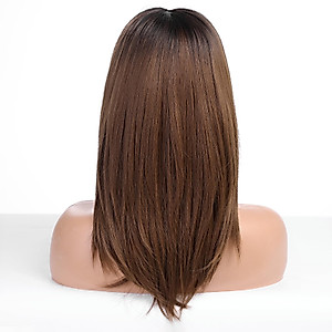 HAIRCUBE Layered Wigs for Women Synthetic Wig