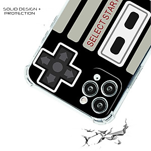 for iPhone 11 Pro Max Retro Arcade Game Case, Gameboy Video Game Controller Graphic Print Design iPhone case for Boys Men, Unique Trendy TPU Bumper Cover Case for iPhone 11 Pro Max