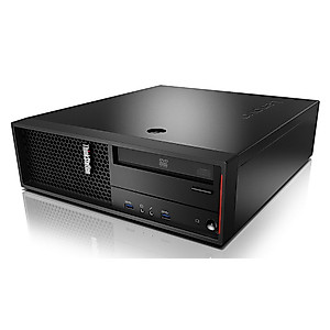 Lenovo P320 SFF Workstation Computer Desktop, Intel Core i7-7700, 16GB DDR4 RAM, 256GB M.2 PCIe, USB 3.0, Intel HD Graphics 630 4K, VGA + 2x Display Ports, Windows 10 Pro (Renewed)