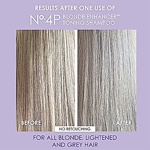 Olaplex No. 4P Blonde Enhancing Toning Shampoo, 8.5 Fl Oz