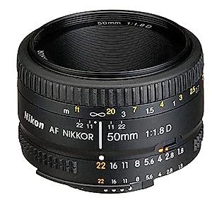 Nikon D780 DSLR Camera with 50mm F/1.8D Prime Lens + 128GB Memory + Case + Filters + Tripod + 3 Piece Filter Kit + More (24pc Bundle)