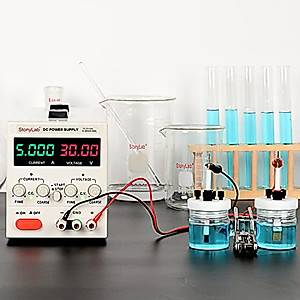 stonylab Digital DC Power Supply, 30V/5A Adjustable Single Output Switch Mode Regulated DC Power Supply for Bench Test Laboratory Research