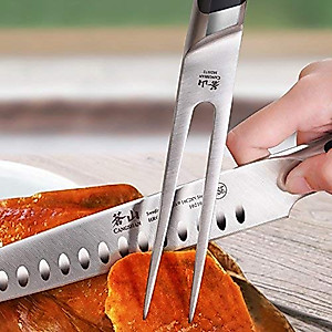 Cangshan TC Series 1020502 Swedish 14C28N Steel Forged 2-Piece Carving Set