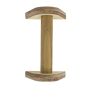 Beyond Balance Wood Parallettes Push-up Bar Dip Station | Handstands Planche Push-ups L-sits Dips Acrobatics (Small)