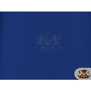 Canvas Duck 10 oz Dyed Solid Fabric ROYAL BLUE / 60" W / Sold by the yard
