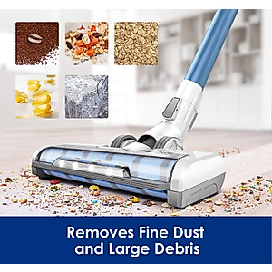 Tineco Full-Size LED Soft Roller Power Brush for A10/A11 Series Cordless Vacuum, Ideal for Indoor Hard Floor & Hard Surface Use