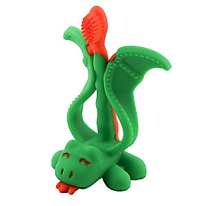Baby Banana - Mystical Dragon Toothbrush, Training Teether Tooth Brush for Infant, Baby, and Toddler