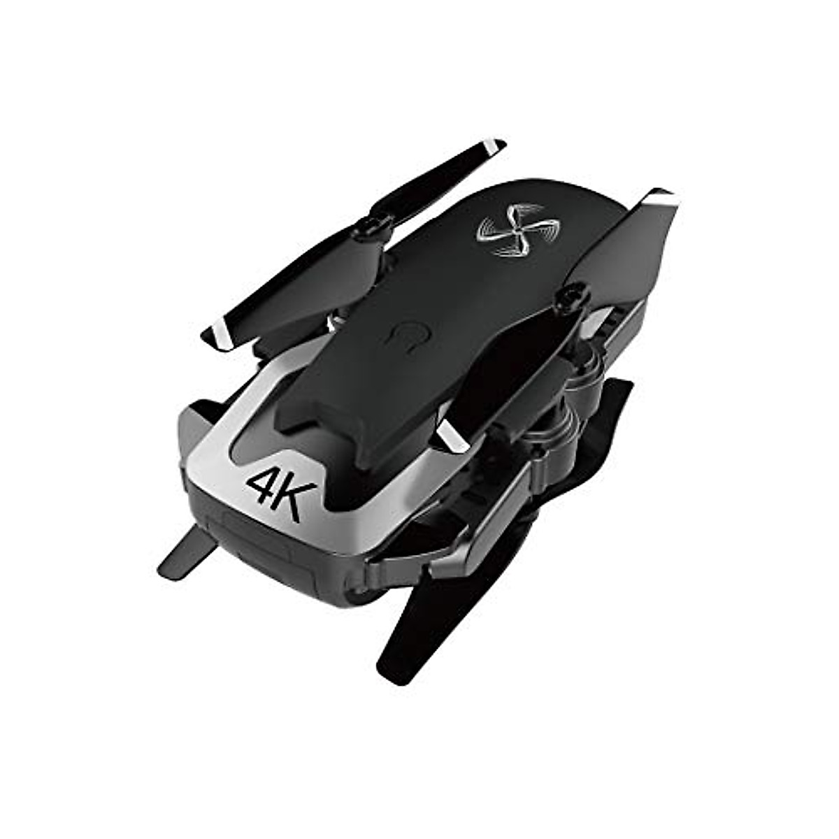 DRONE-CLONE XPERTS Drone X Pro AIR 4K Ultra HD Dual Camera FPV WiFi Quadcopter Follow Me Mode Gesture Control 2 Batteries Included (BLACK)